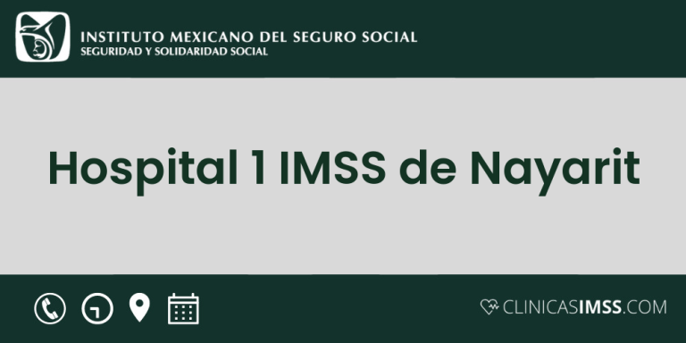 Hospital 1 IMSS de Nayarit | HGZ | Tepic